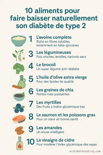 Quels sont les 10 meilleurs aliments pour faire baisser la glycémie ...