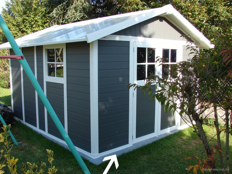 Comment étanchéifier le bas d'un abri de jardin