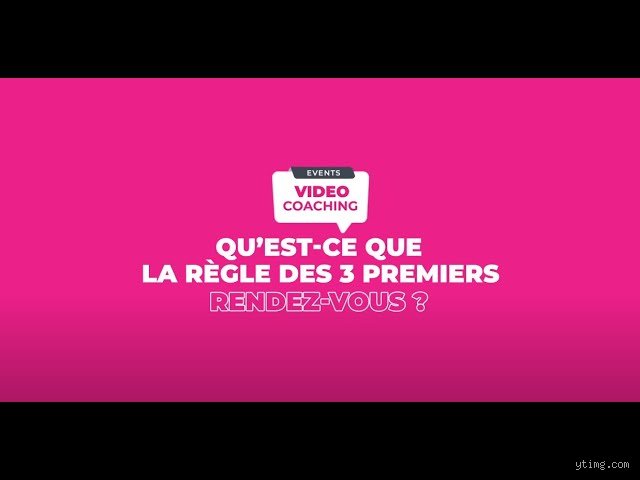 Quelle est la règle des 3 rendez-vous ? Décryptage d'un code amoureux ...