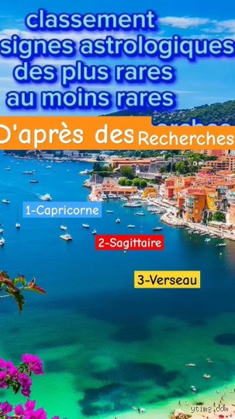 Quel est le signe astrologique le moins rare