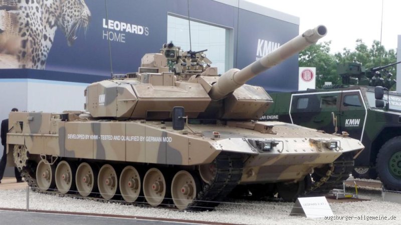 Wo wird der Panzer Leopard 2 gebaut?