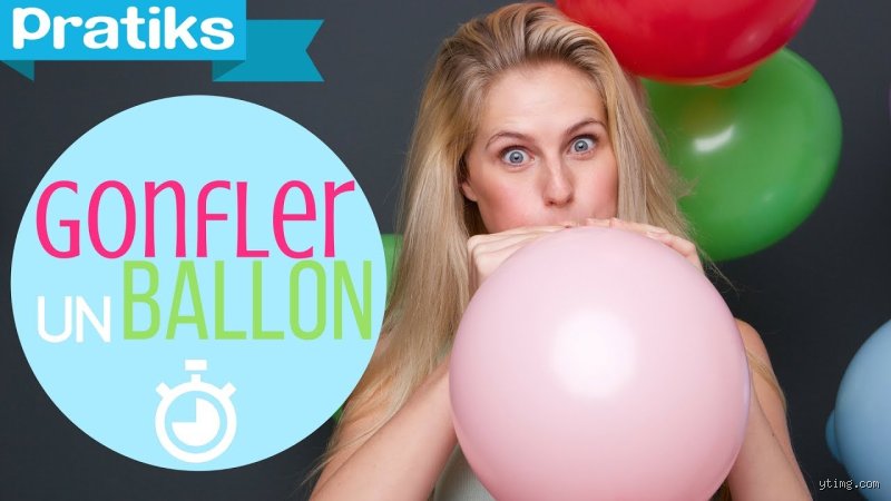 Comment faire gonfler un ballon tout seul