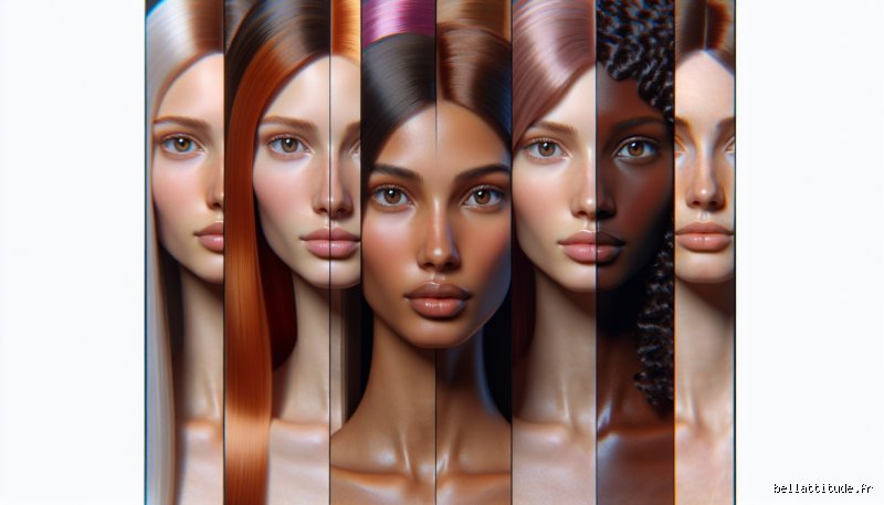 Quelle couleur cheveux pour affiner le visage