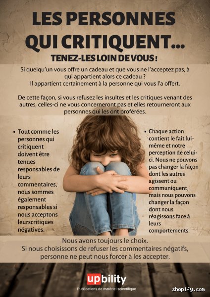 Pourquoi une personne critique beaucoup