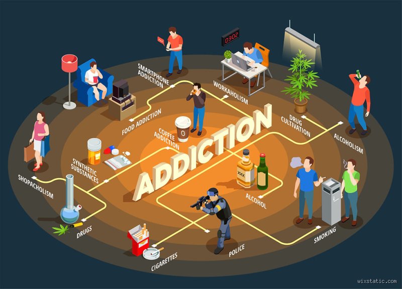 Quels sont les facteurs favorisant la survenue d'une addiction