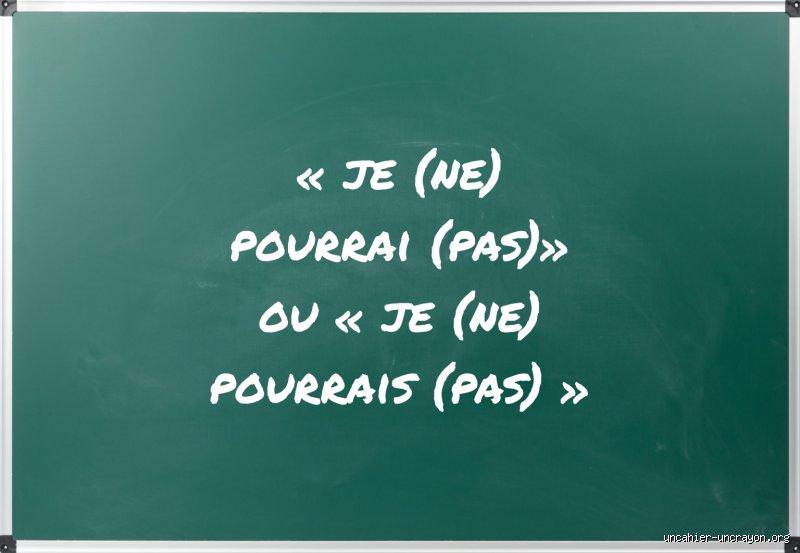 Comment écrire "Je ne pourrai pas venir"