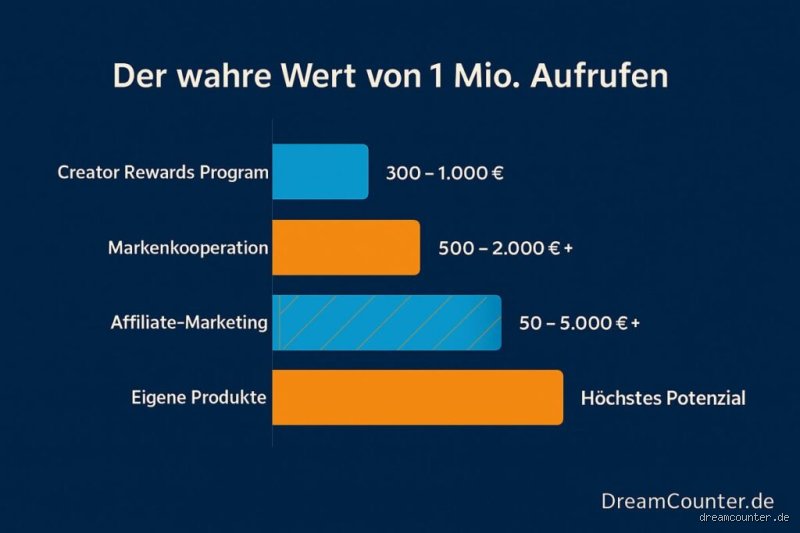 Wie viel Geld verdient man mit 100k auf TikTok?