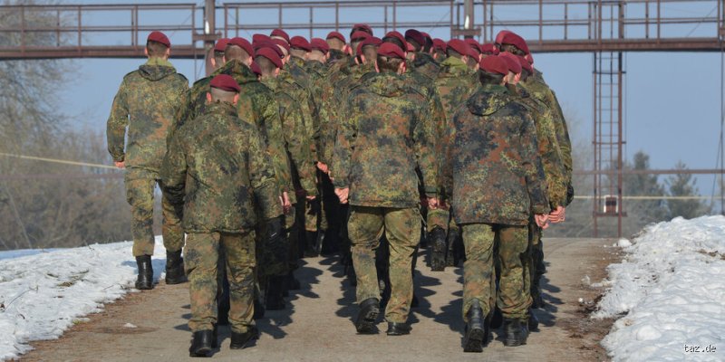 Wie weit marschiert man bei der Bundeswehr?