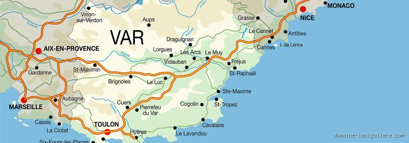 Où le Var se jette dans la mer