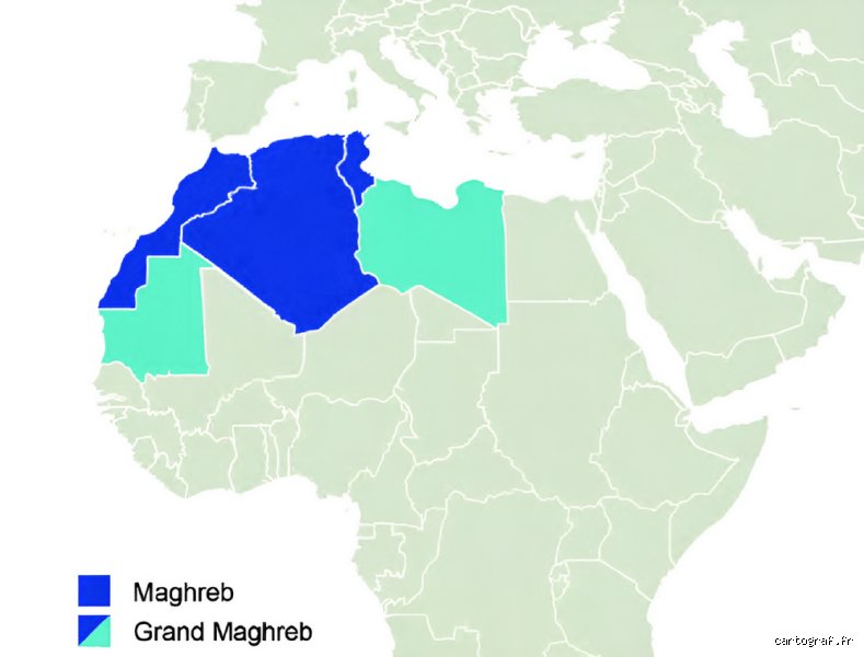 Quel pays du Maghreb est le plus grand