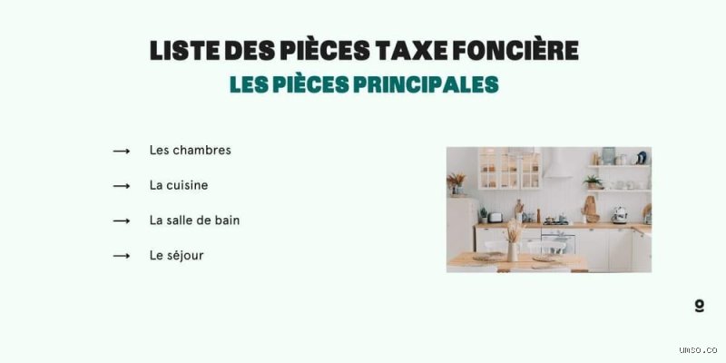 Est-ce que le nombre de pièces influe sur la taxe foncière