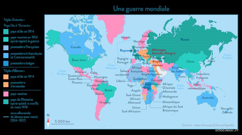 Quand va débuter la guerre mondiale