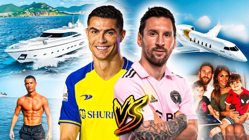 Qui est plus riche entre Messi et Ronaldo en 2024