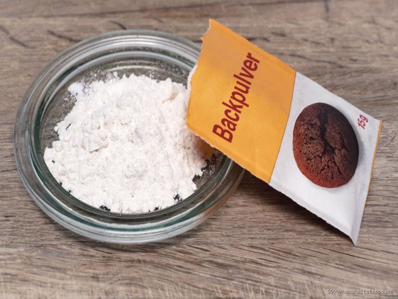 Wie viel Backpulver zum Entkalken?