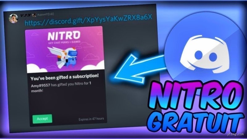 Comment avoir Nitro gratuitement 20-23 Discord