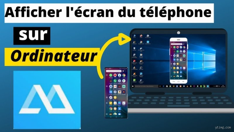Comment partager l'écran de téléphone sur PC avec câble USB