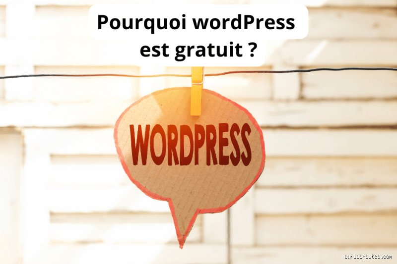 Pourquoi WordPress est gratuit