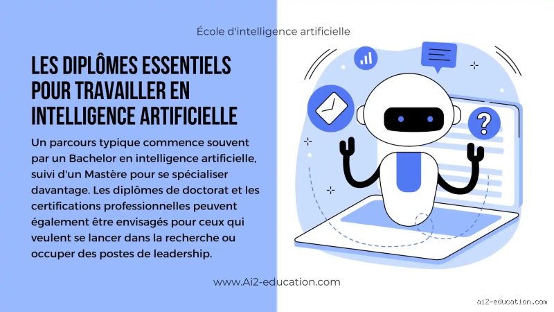 Quelles Études pour Travailler dans l'Intelligence Artificielle