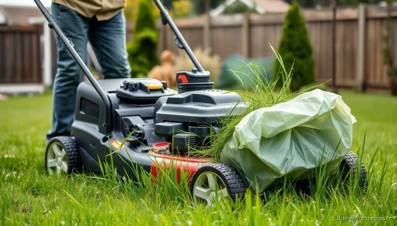 Comment ramasser l'herbe après la tonte