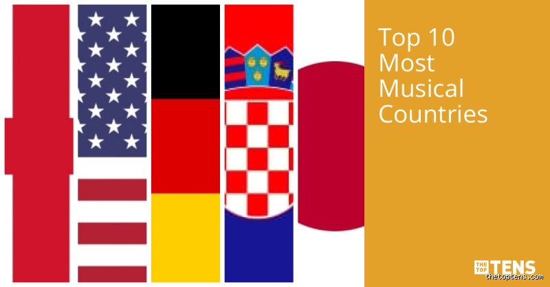 Quel pays a la plus grande influence musicale