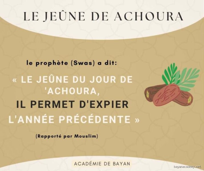 C'est quoi le jeûne de Achoura