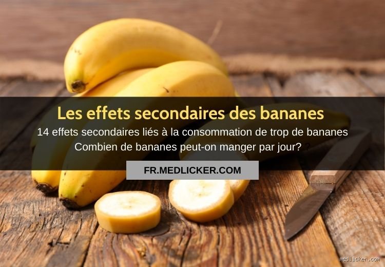 Quels sont les effets négatifs de la banane