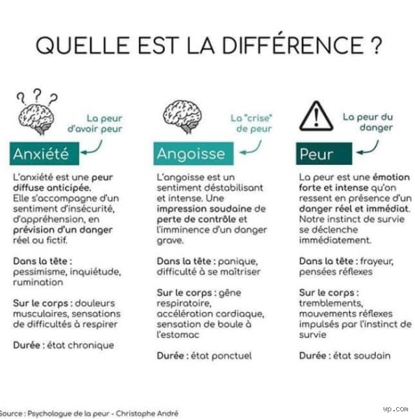 Quelle est la différence entre dépression et crise d'angoisse