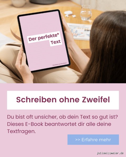Wie formuliert man einen Text, der wirklich ankommt? Meine ehrliche ...