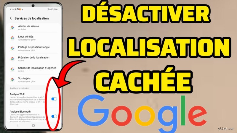 Comment empêcher quelqu'un de suivre la localisation de mon téléphone