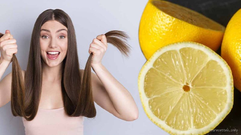 Est-ce que le citron est bon pour les cheveux