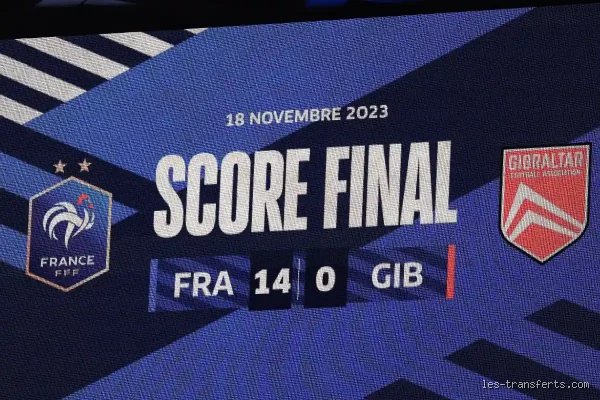 Quel est le plus gros score de l'équipe de France de football dans son ...