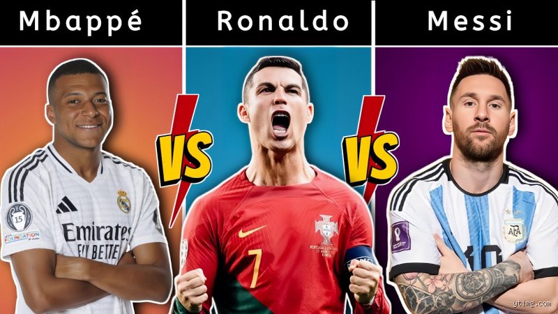 Qui est le meilleur entre Messi, Ronaldo et Mbappé